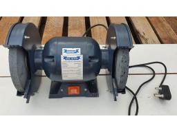 1 x Mac Afric 8 200mm Light Duty Bench Grinder Working Bidders Choice